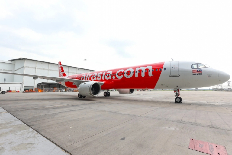 AirAsia gets 1st Airbus A321LR as carrier shifts from widebodies