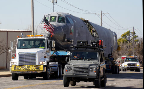GCAP 'Excalibur' Boeing 757 emerges with new radome & fairings